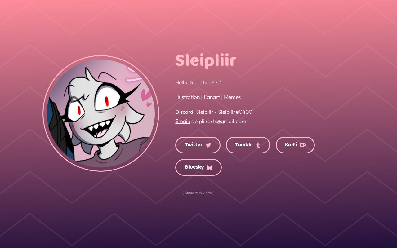 Sleip's Carrd